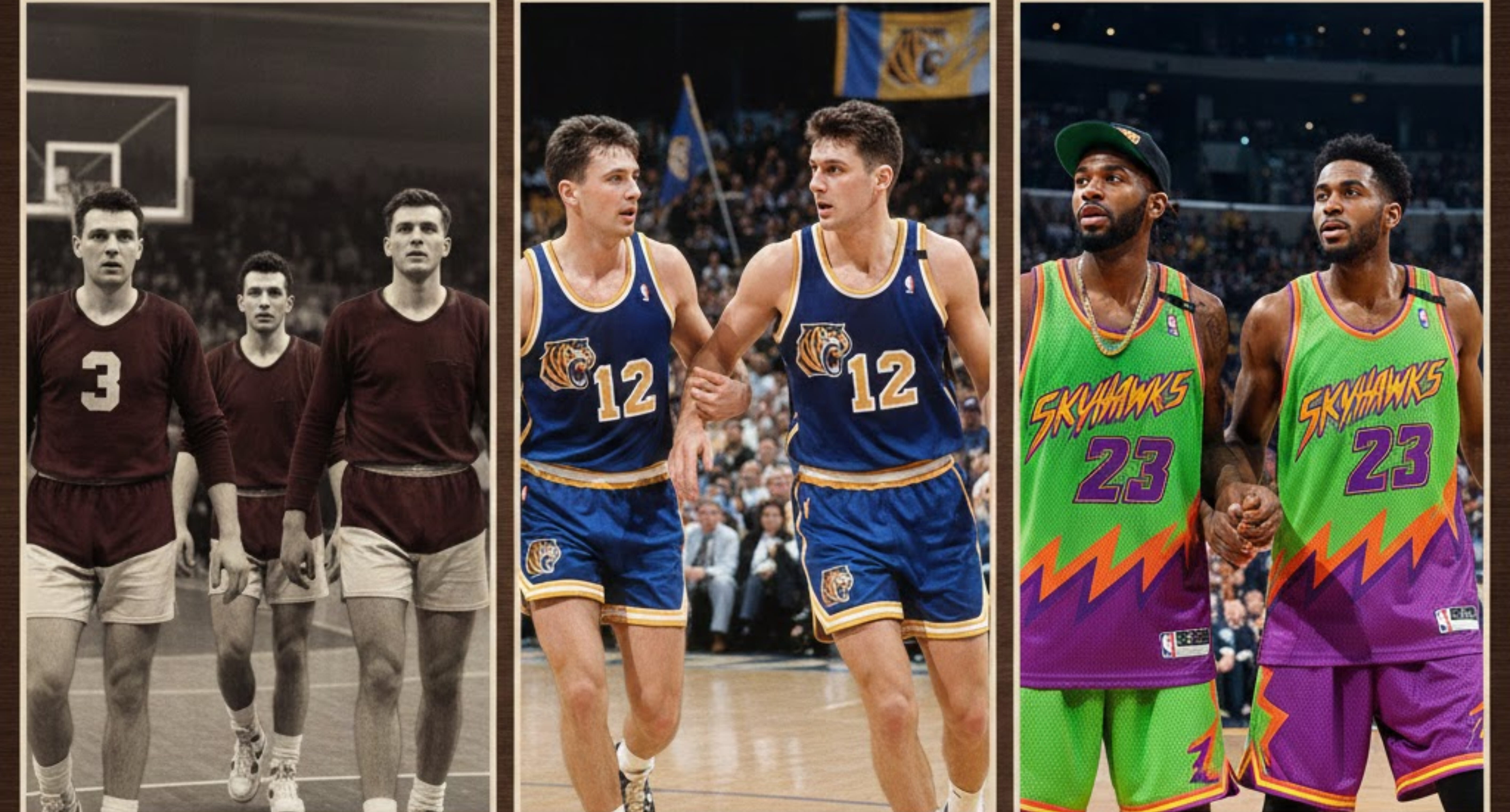 Basketball Jersey Evolution: From Old School to Modern On-Court Style ...